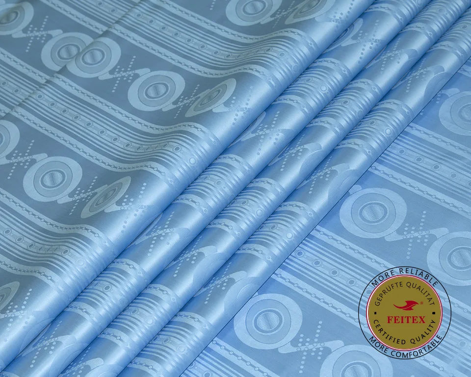 Shop Top Quality Sky Blue Guinea Brocade Styles for Ladies