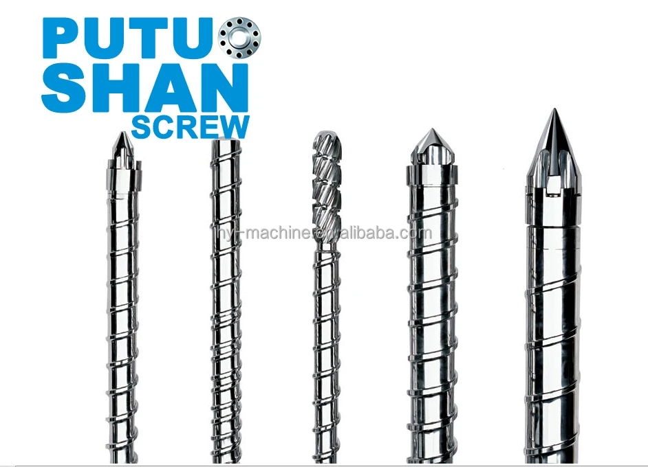 Single Screw And Barrel For Extruder And Injection Molding Machine ...