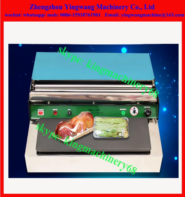 Hand Cling Film Wrapping Machine For Food Packaging - Buy Hand Cling ...