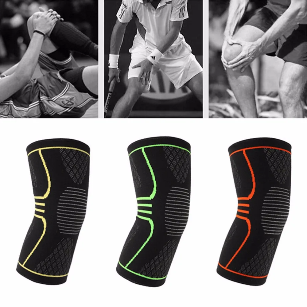 Elastic Sports Safety Kneepad Breathable Warm Training Knee Support ...