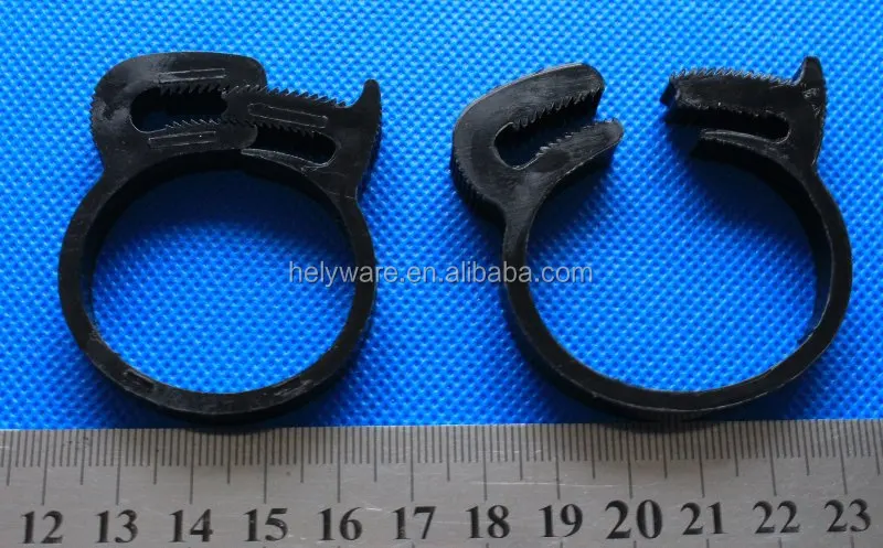 4.1~81.5mm Black Reusable Double Grip Pipe Tubing Clip Snapper Cable ...