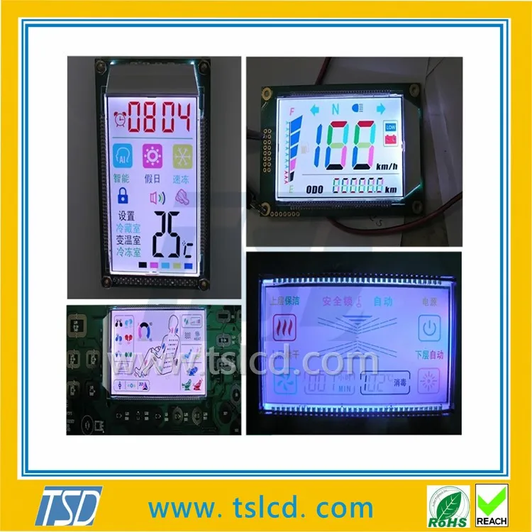 7 Segment Character Lcd Module Character Lcd Panel Custom Design Lcd ...