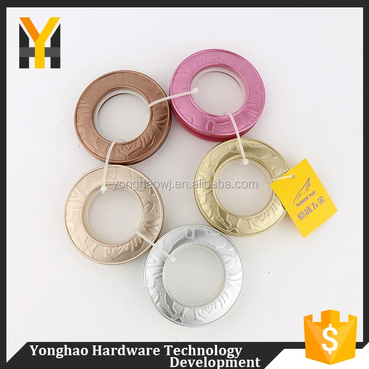 Factory Sale Custom Design Small Plastic Rings For Curtain Accessories ...