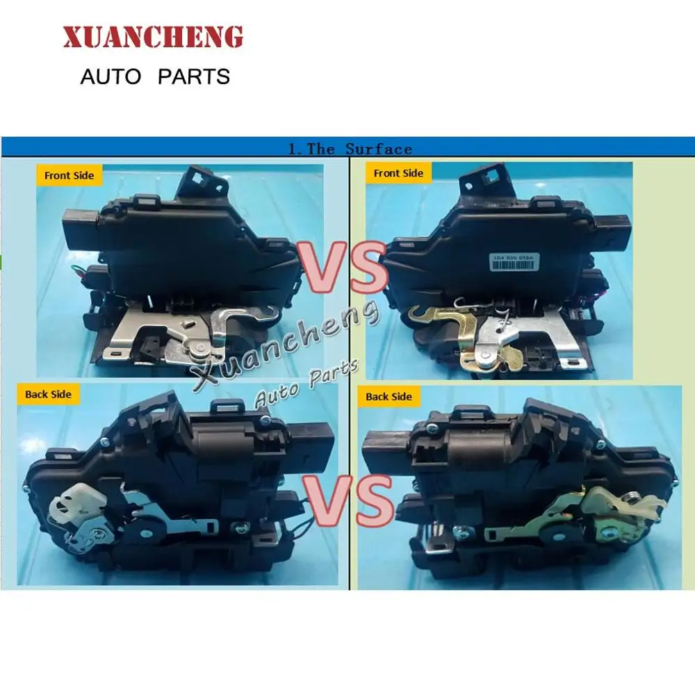 Auto Spare Parts,Car Door Lock Actuator For Passat B5 3b1 837 016a ...