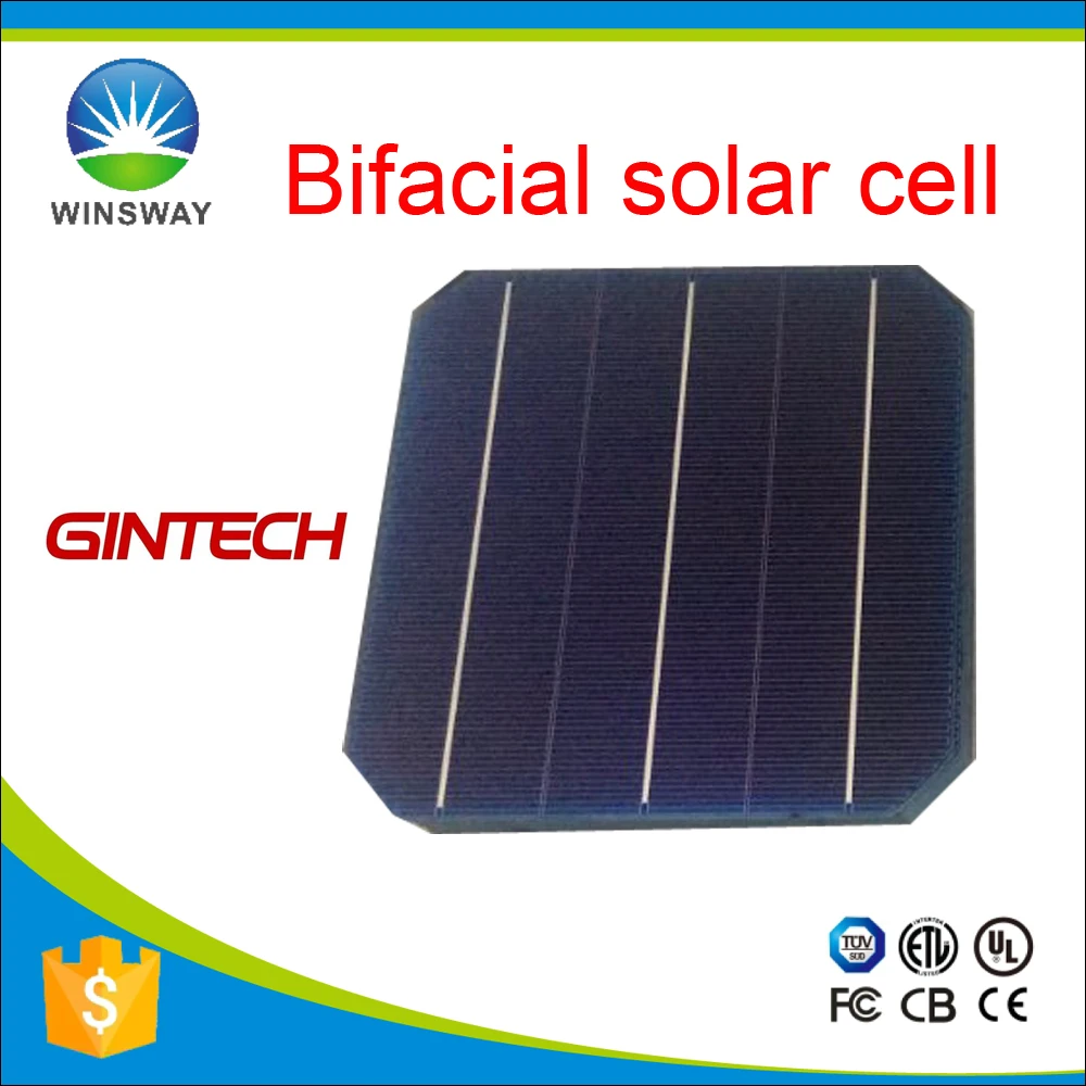 Wholesale Gintech High Efficiency Bifacial Mono Solar Cell - Buy ...
