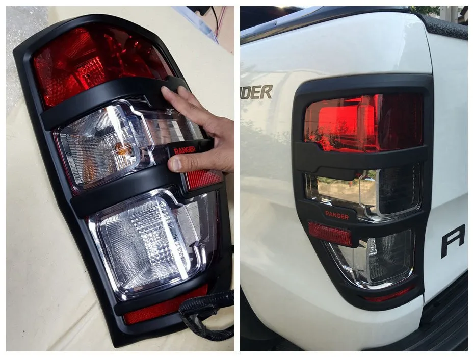 Ranger Decorative Tail Light Cover Rear Lamp Cover For Ford Ranger T6 ...