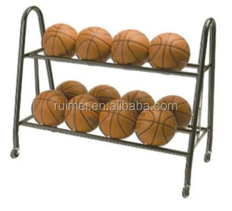 Fashionable Multi Tier Soccer Ball Metal Stand - Customizable
