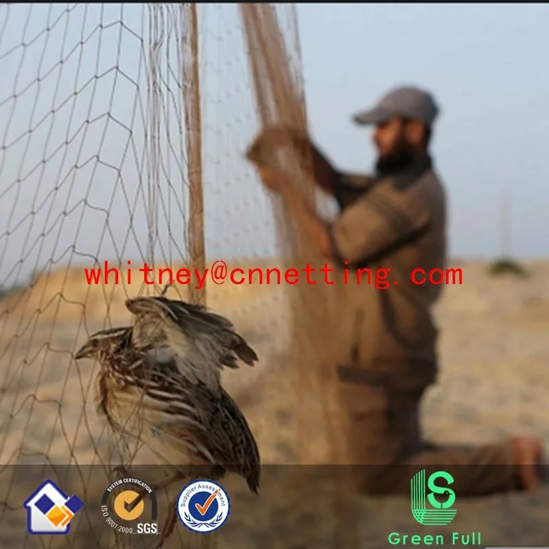 Nylon Knotted Hunting Bird Net Catching Bird Net Bird Mist Net - Buy ...