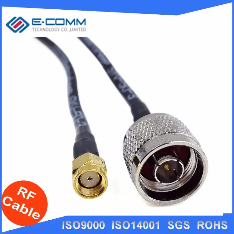 Rf Pigtail N Female Panel Mount To Sma Male Ra Semi-rigid Cable Rg402 ...