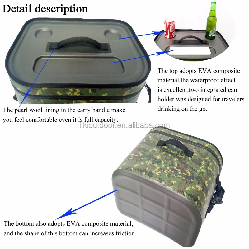Insulated Waterproof Beer Can Backpack Cooler Bag - Buy Waterproof ...