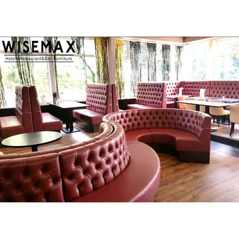 Wholesale Custom Made Modern Furniture Used Black Seating Round ...