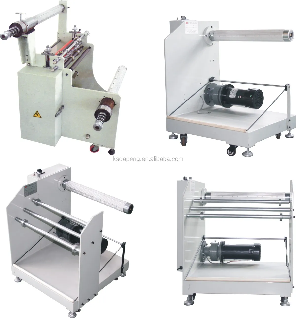 Adhesive Bopp Paper Rewinding and Unwinding Machine - Easy to Operate