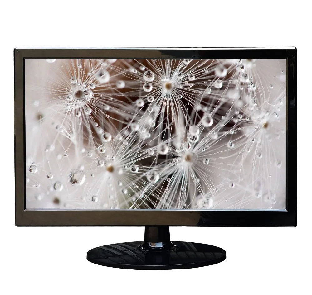 Hot 15.6 Inch Wide Led Monitor 16:9 Pc Computer Monitor Vga Dvi Speaker ...