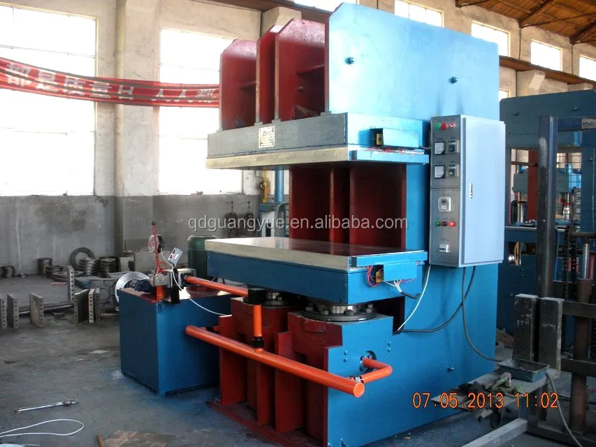 Rubber Vulcanizier Press 200T Frame Type Hydraulic Machine