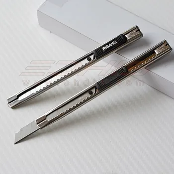 Retractable Folding Utility Knife Box Cutter With 9mm Sharp Blade /thin ...