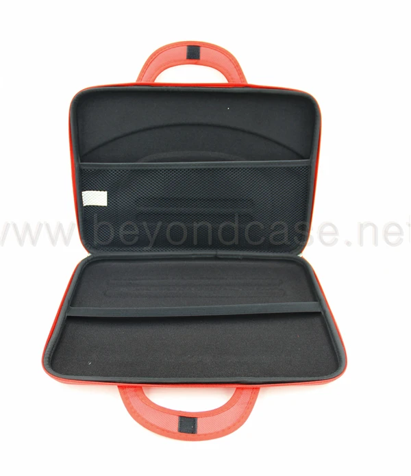 Polyester Hard Laptop Case Hard Shell Laptop Bag Metal Zipper Bag For ...
