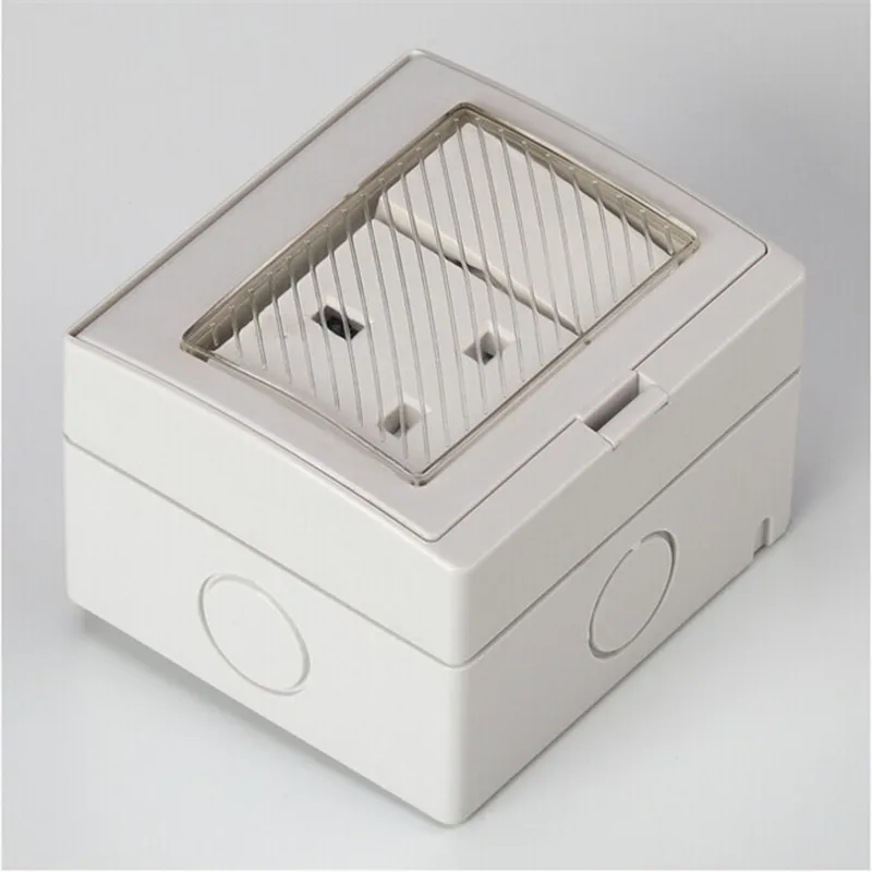 1 Gang Single Switched Weatherproof Waterproof Outdoor 13amp Socket ...