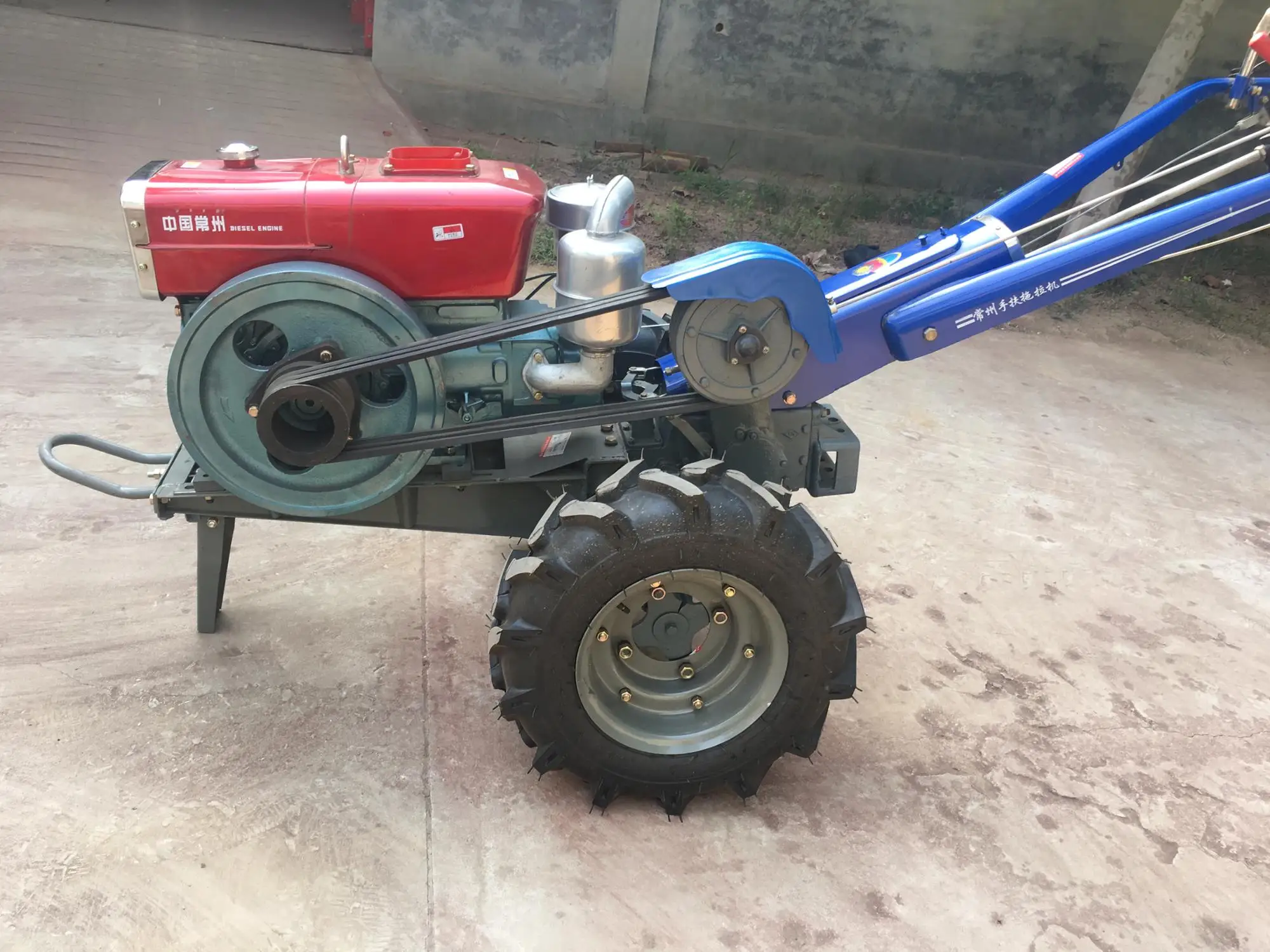 2018 mini two wheel farm walking tractor / Agricultural machinery ...