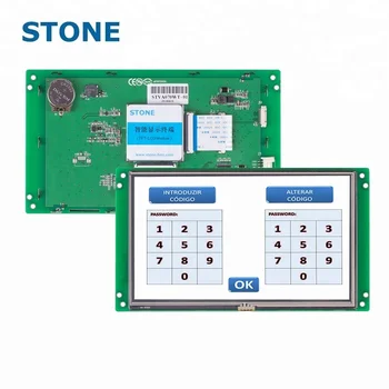7 Inch Embedded Programmable Display Lcd Module Support Any ...