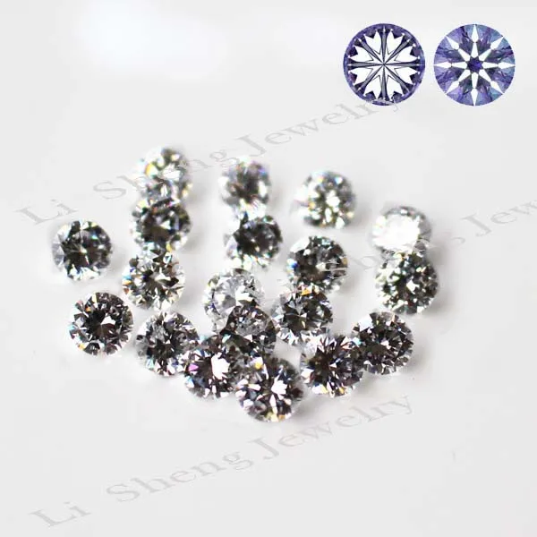 Small Loose Cubic Zirconia Round White Cz Stones - Buy Cubic Zirconia ...