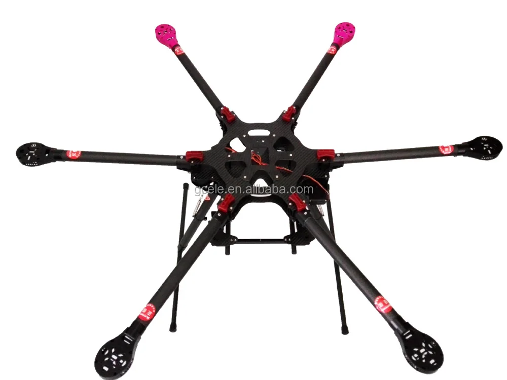New Design Carbon Fiber Rc Hexacopter Drone Multirotor Helicopter With ...