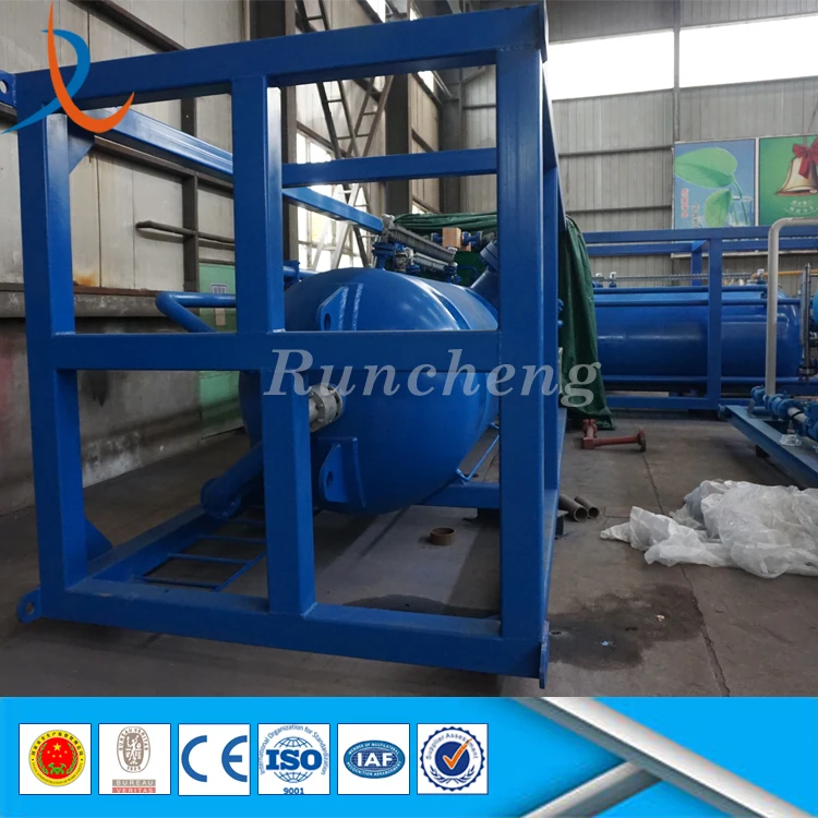 Oil And Gas Well Surface Test Surge Tank / Surge Drum / Knock Out Drum ...