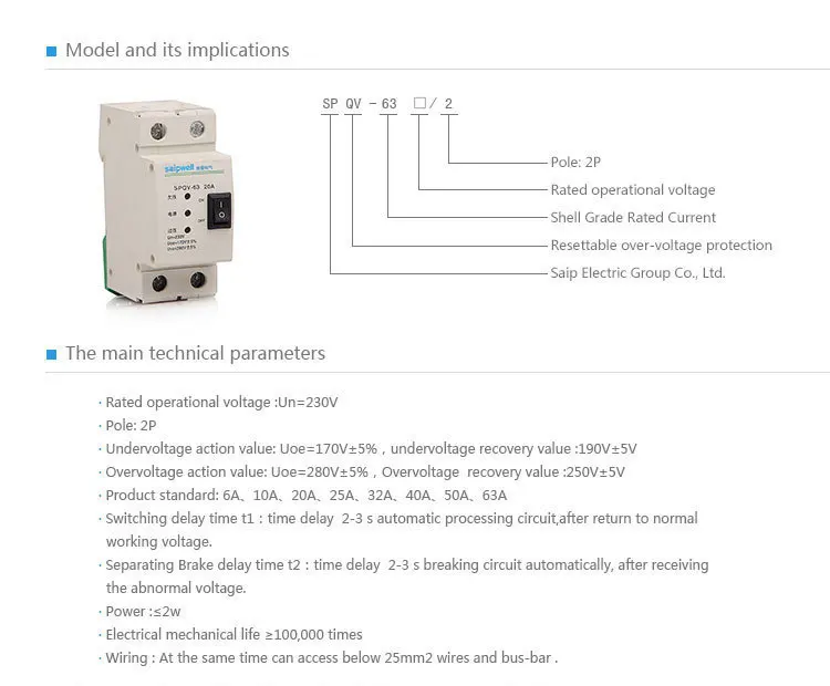 Circuit Breaker Mccb Aeg Circuit Breakers(spqv-63c20) - Buy Circuit ...