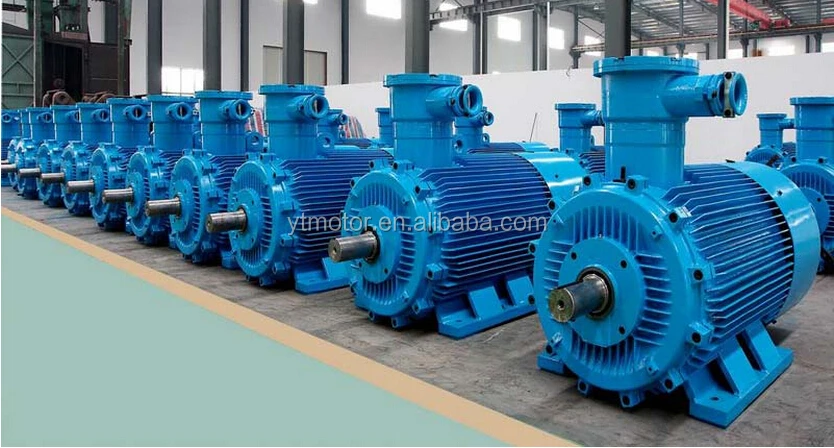 High Efficiency Exd Stand Three Phase Ac Electric Explosion Proof Motor ...