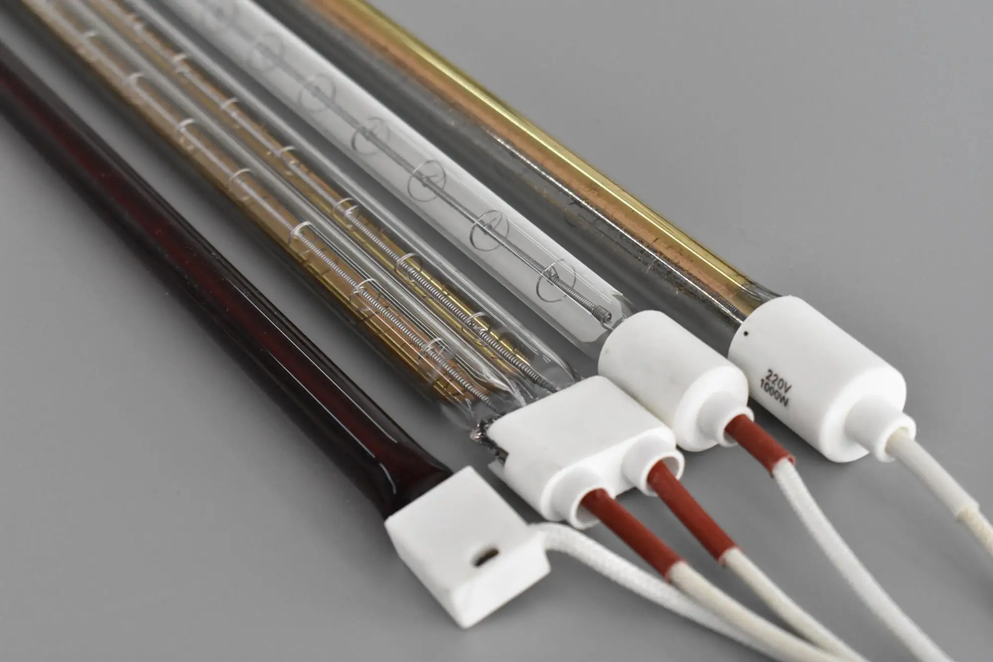 Infrared Heating Lamp 500w Twin Tube Gold Coated Heat Lamp - Buy Gold ...