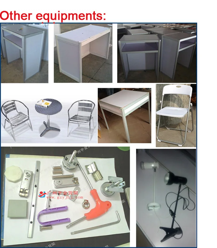 3x3 Standard Aluminum Exhibition Display Shell Scheme