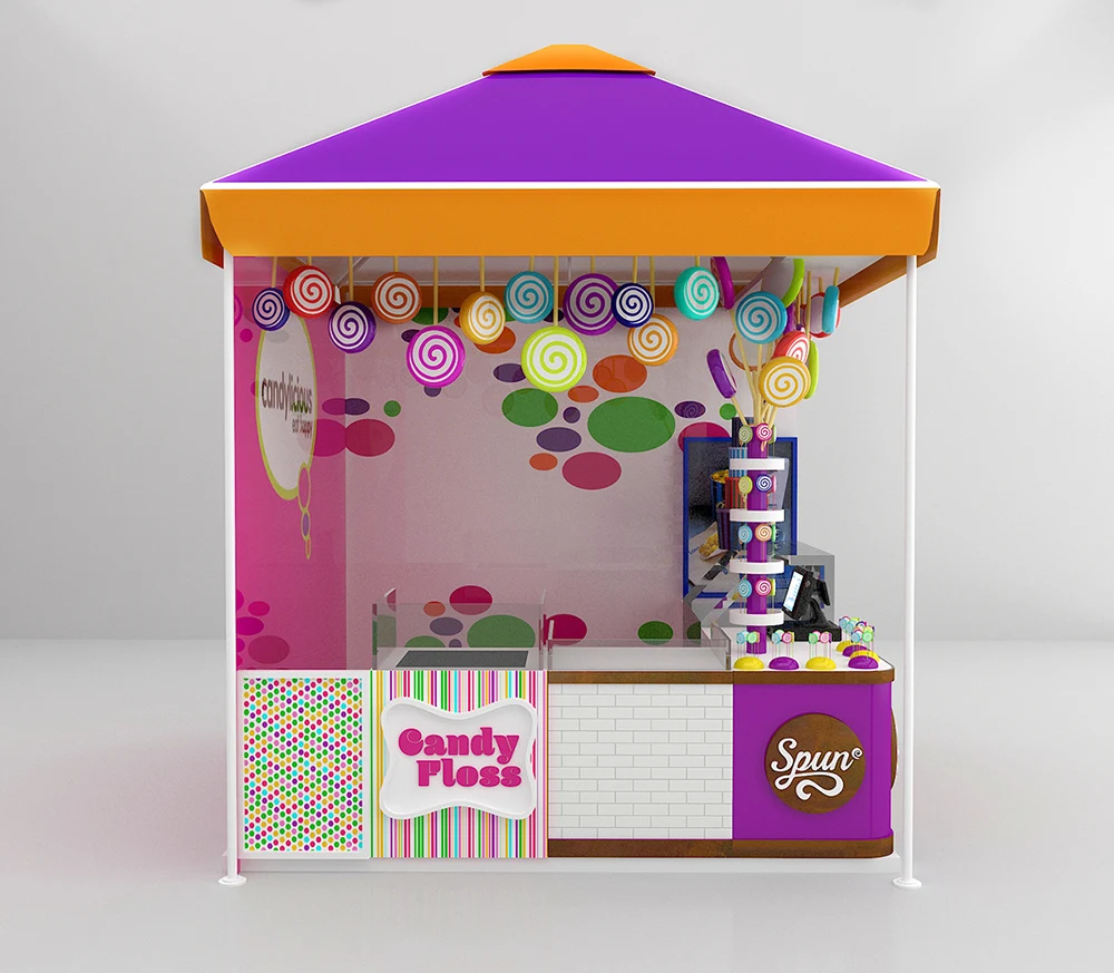 Outdoor/indoor Candy Display Stand/stall,Wooden Retail Stall,Candy Cart ...