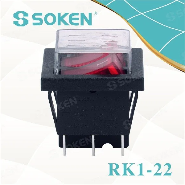 Soken T100/55 Kema Keur Rocker Switch On On/on Off With Waterproof ...