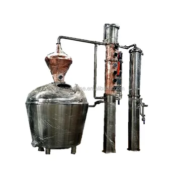 Popular Small Alcohol Stills Distiller With Copper Bubble Plate For ...