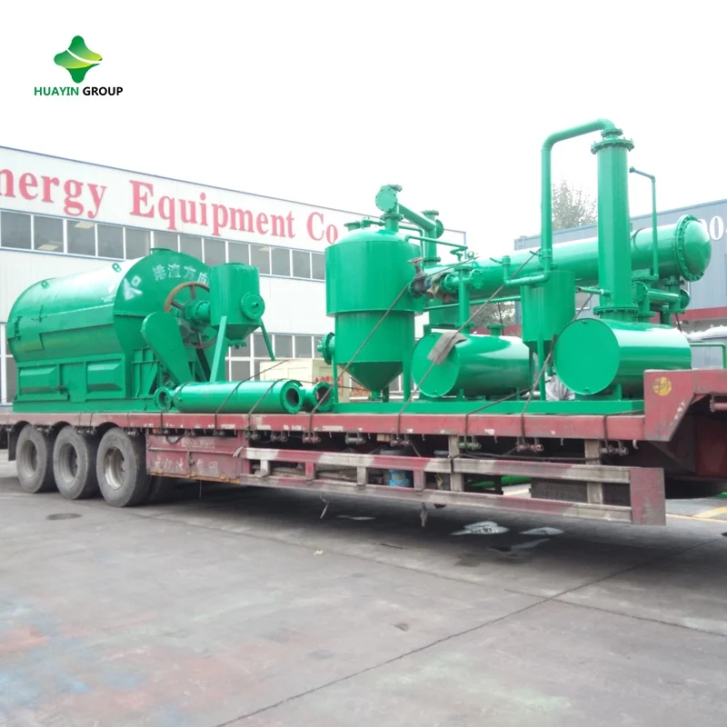 Small Rotary Kiln 2 Ton Tyre Pyrolysis Machine - Safe & Efficient