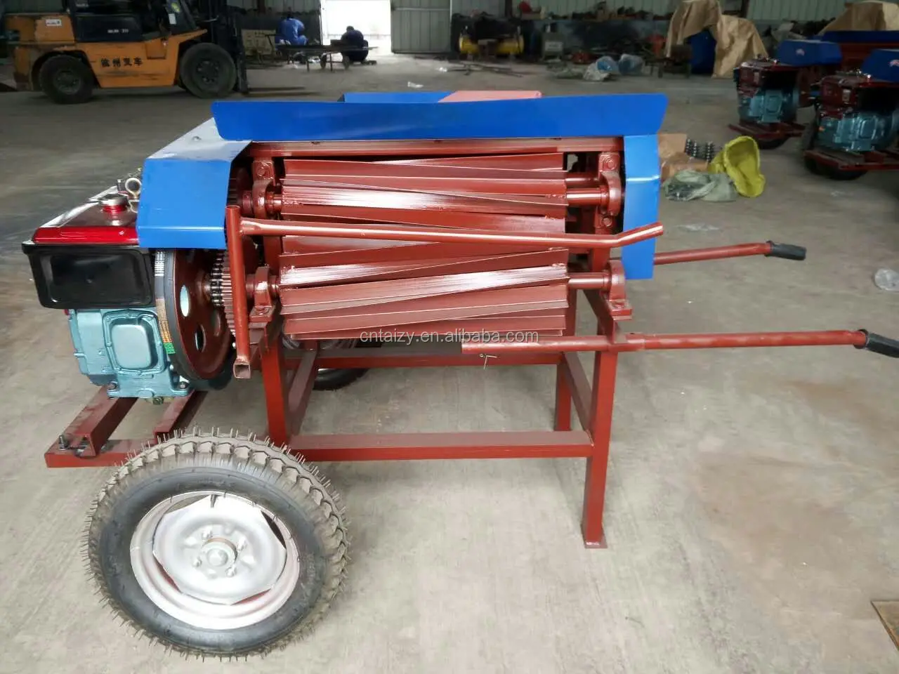 Professional Automatic Hemp Flax Strip Peeling Machine Flax Fiber ...