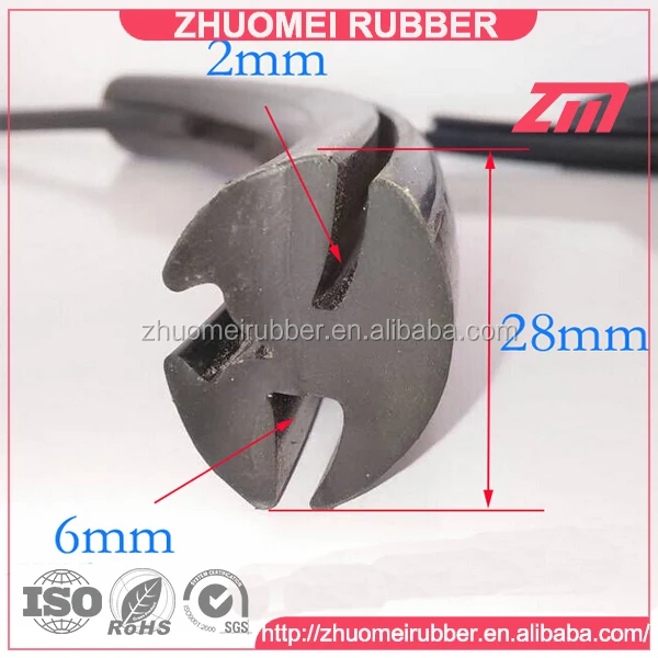 H Shaped Epdm Rubber Profile Gasket - Buy H Profile Gasket,Rubber ...