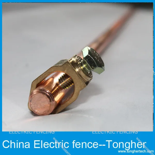 Electric Fence Grounding Rod/poles For Electrical Power Fence Ground ...