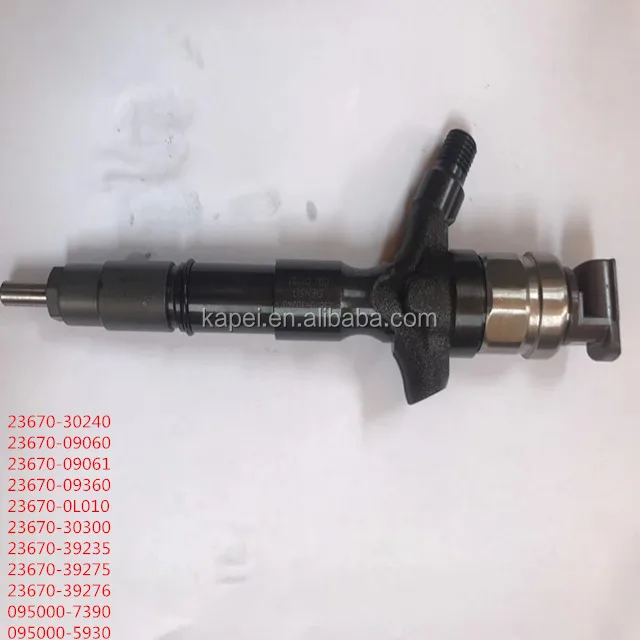 Original Diesel Fuel Injectors for Toyota 2KD-FTV Engines