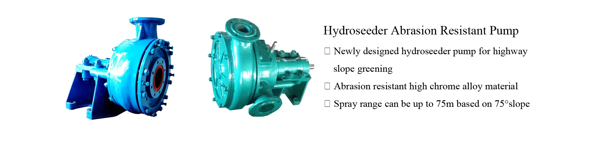 High Efficiency Hydroseeder Pump For Highway Slope Protection - Buy ...