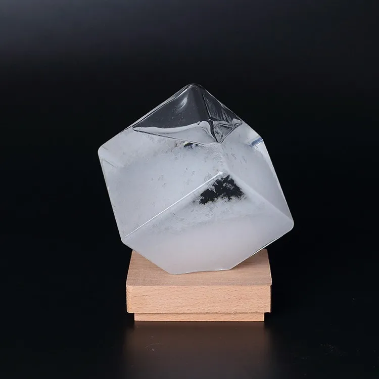 New Creative Water Cube Weather Forecast Bottles Storm Glass - Buy ...