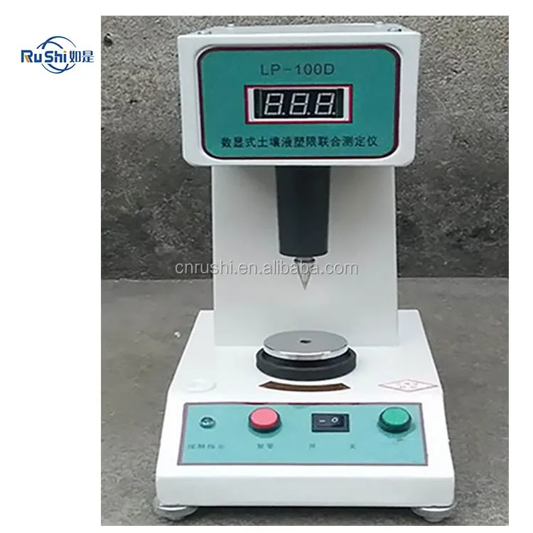 High Performance Soil Liquid Limit and Plastic Limit Tester/Lab Soil ...