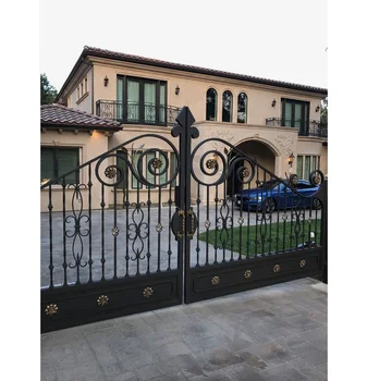 Beautiful House Main Iron Pipe Gate Designs - Buy House Main Gate ...
