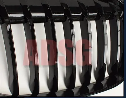 X1 F48 Single Slat Gloss Black Front Kidney Grill Grille For Bmw 2015 ...