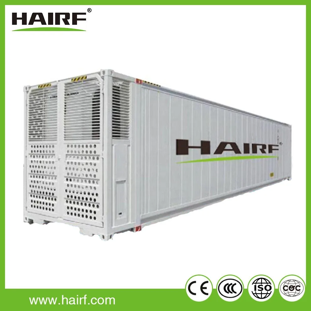 Hairf Data Center Container Solution Antminer S9 Bitcoin Farm Mining Container Asic Miner Air ...