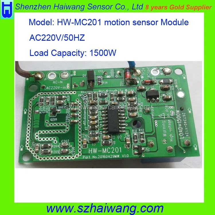 24 Ghz Doppler Radar Speed Sensor For Led Lighting(hw-mc201) - Buy 24 ...