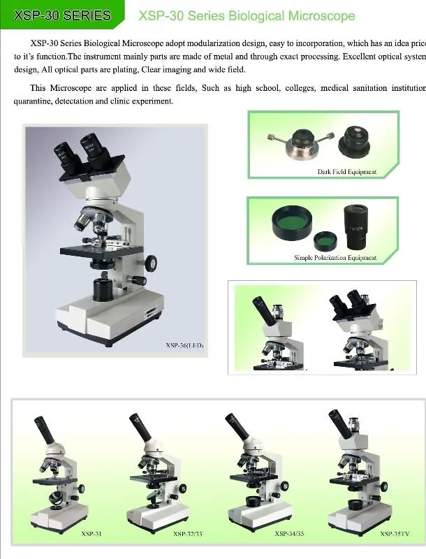 CHINCAN-microscopio binocular digital, serie XSP-30, biológico| Alibaba.com