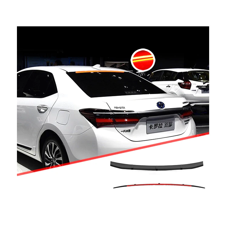 For Corolla Led Light Wing Spoiler From Taizhou Manufacturer - Buy ...