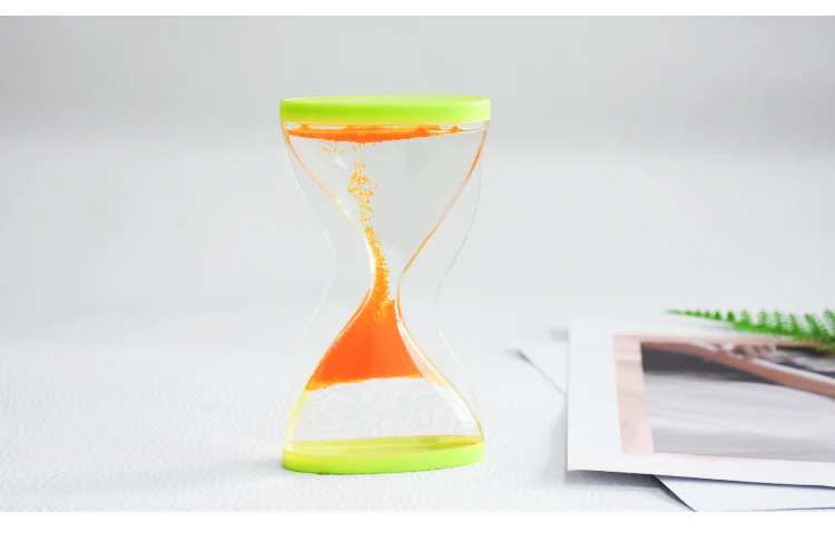 Unique Sands Upward Liquid Oil Hourglass Timer for Kids Gift