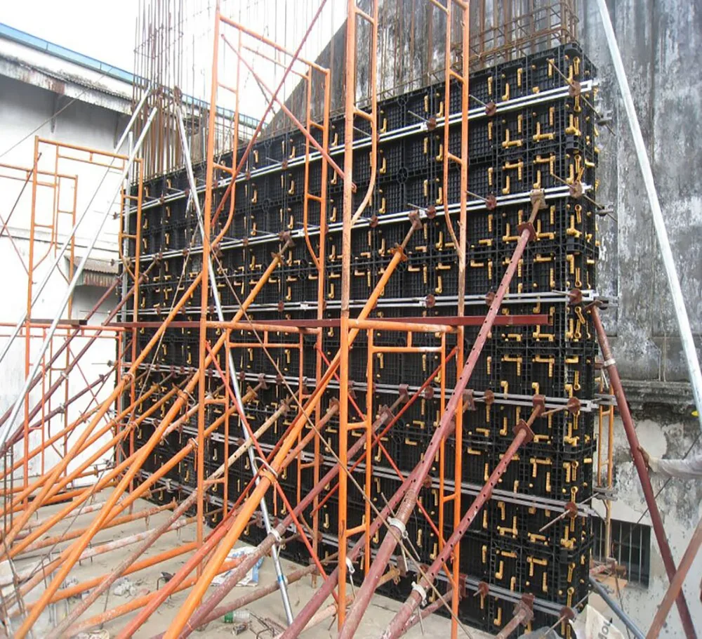 High Reuse Construction Plastic Formwork For Concrete Panel - Buy ...