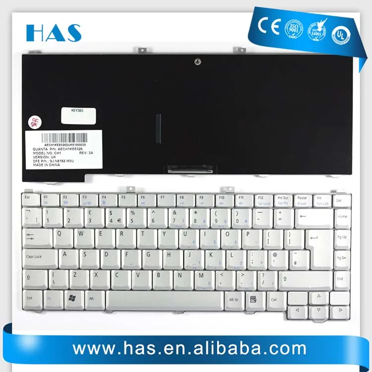 Hot Selling Laptop Keyboard For Nec Versa E3100 Uk Silver - Buy ...